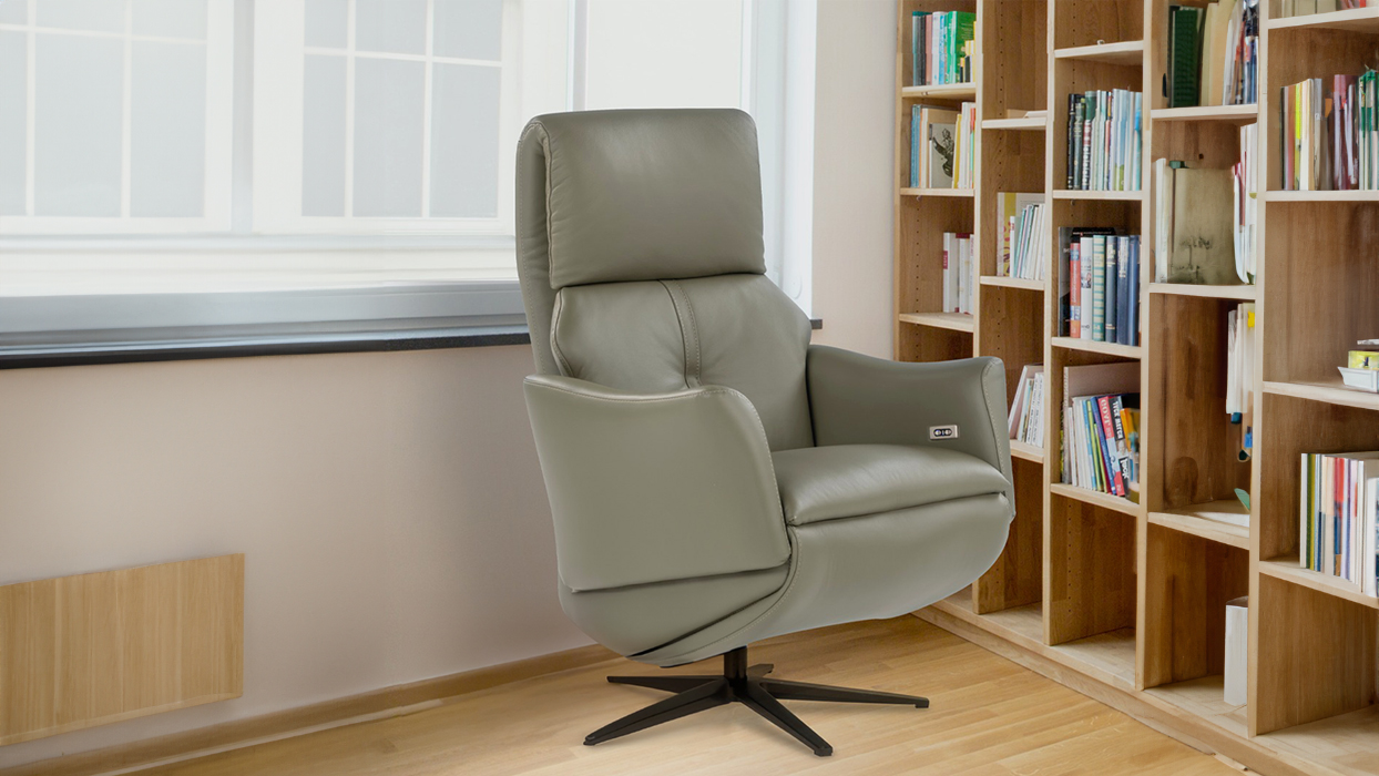 Poltrona Relax Girevole Mercury - Poltrone Relax Orthomatic